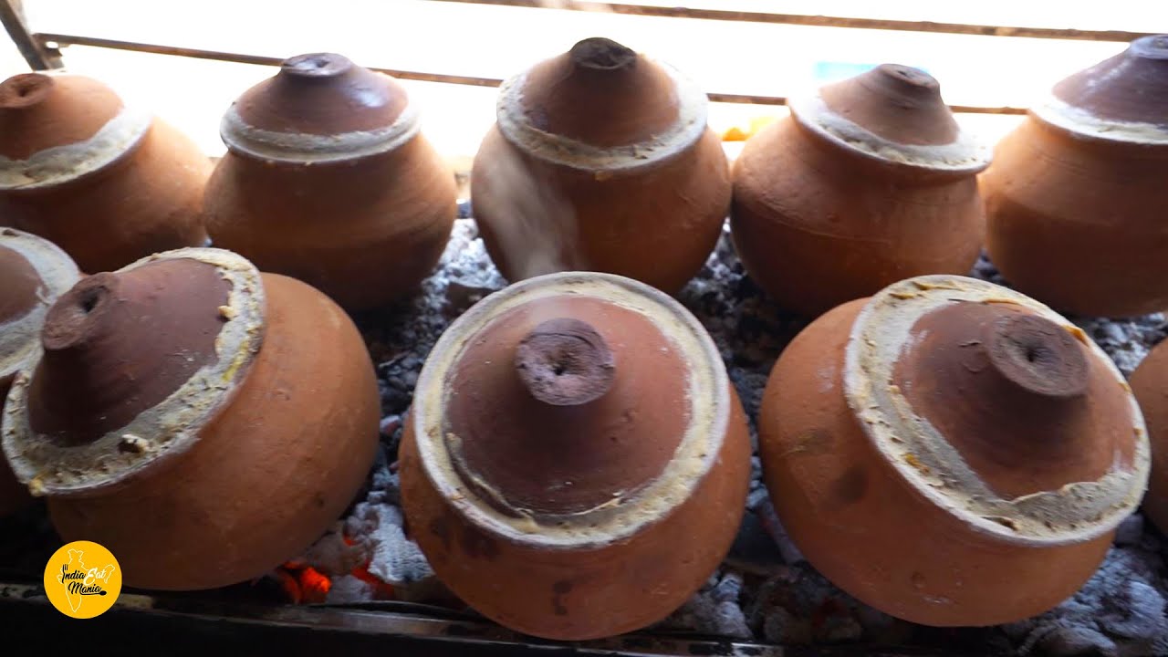 Patna Style Ahuna Handi Mutton Making Rs. 300/- Per Plate l Patna ...