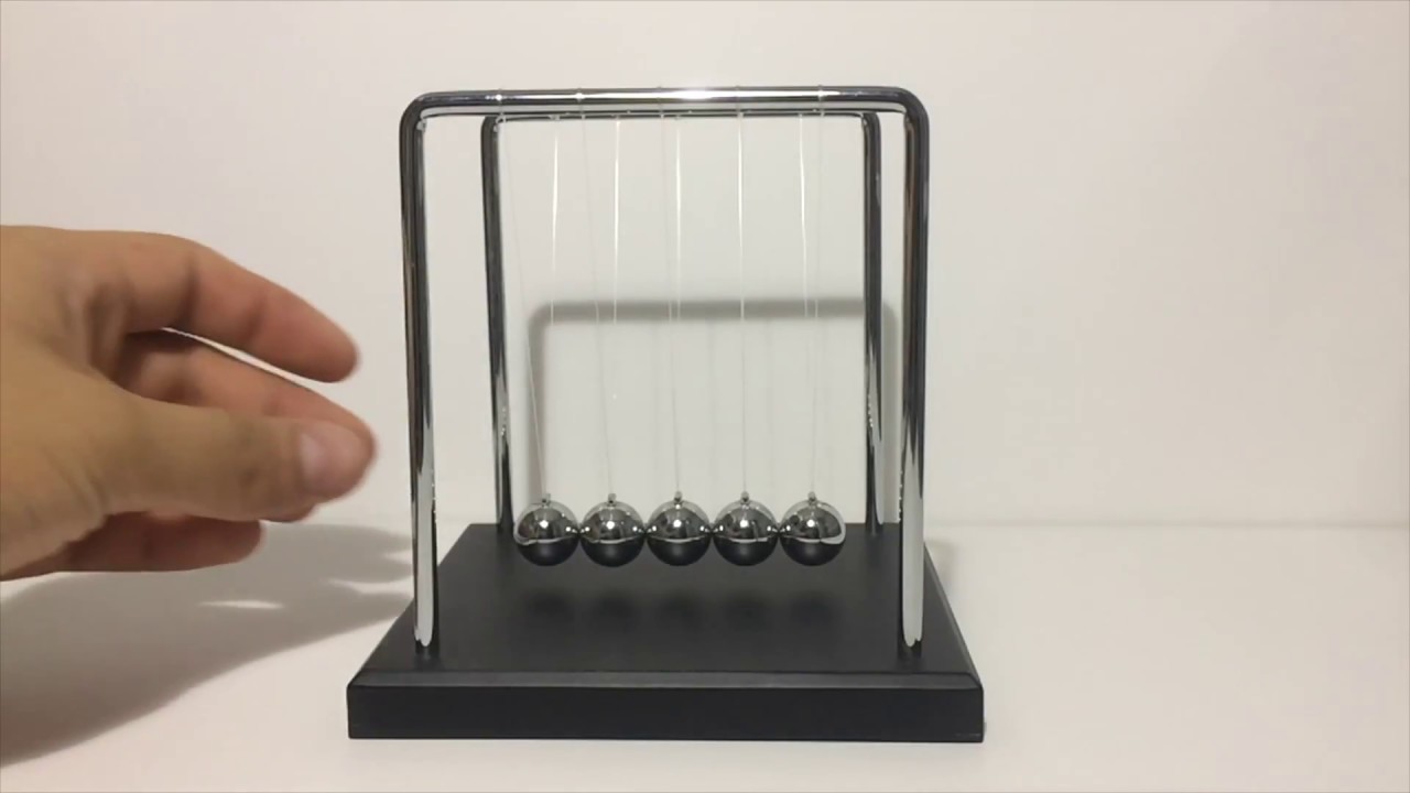 Newton's Cradle in Incredible Slow Motion Physics - Science Experiments ...
