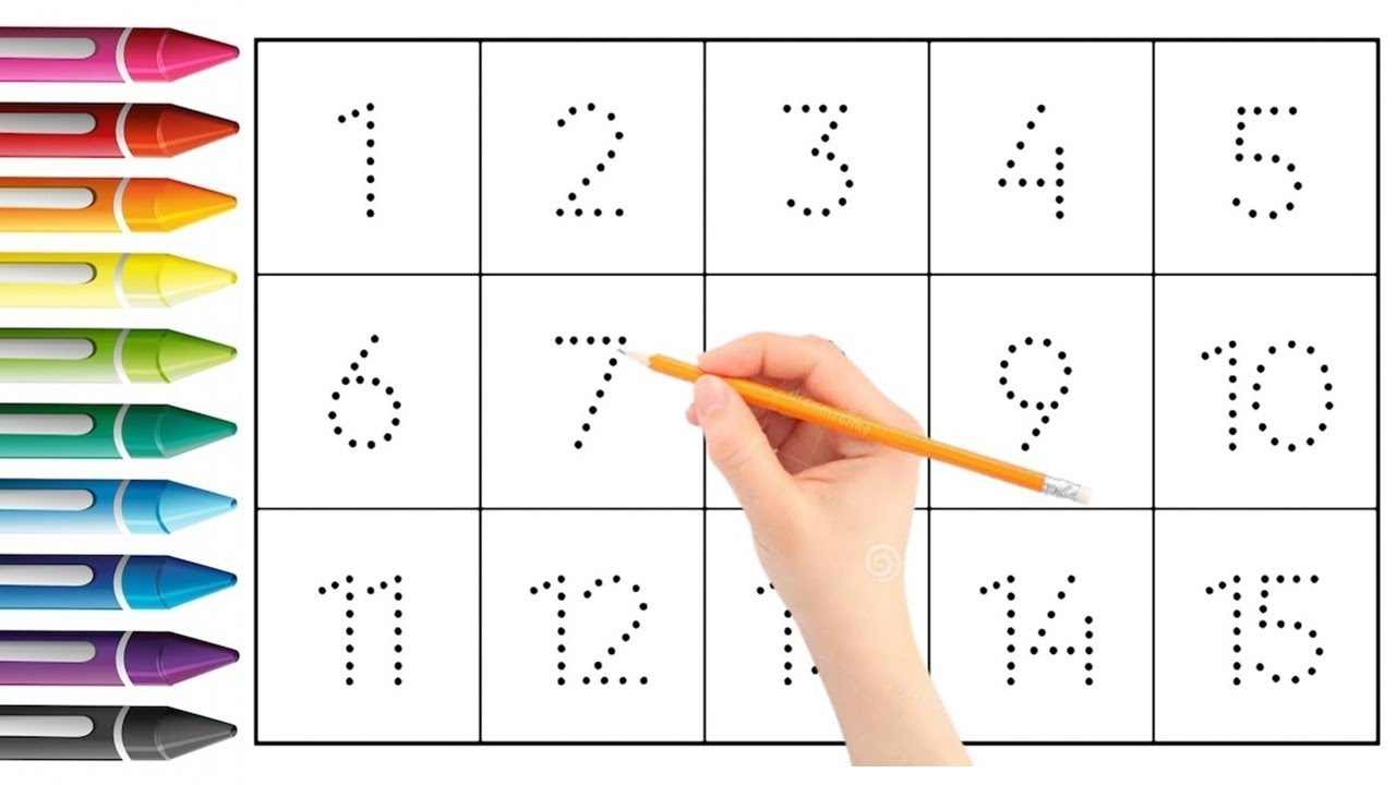 Learn Counting 1- 100 | Easy Numbers 1 to 15 For Kids - Beginners | 1 ...