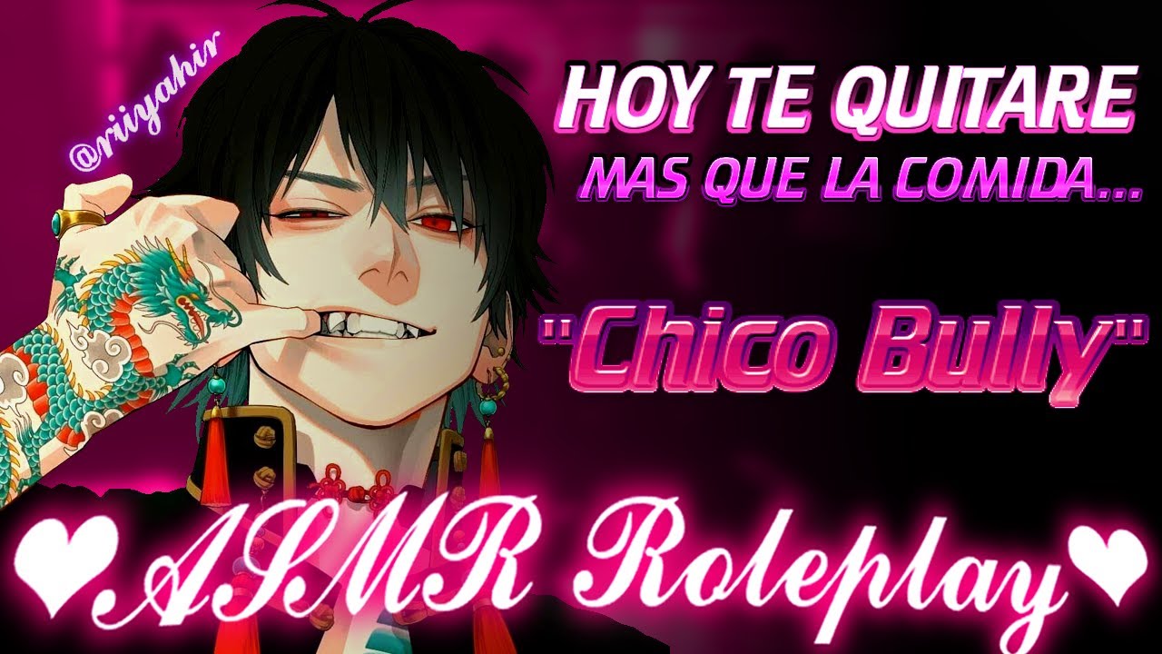 💀 ️Tu Bully te muestra sus Sentimientos ️💀| ASMR ROLEPLAY ANIME ...