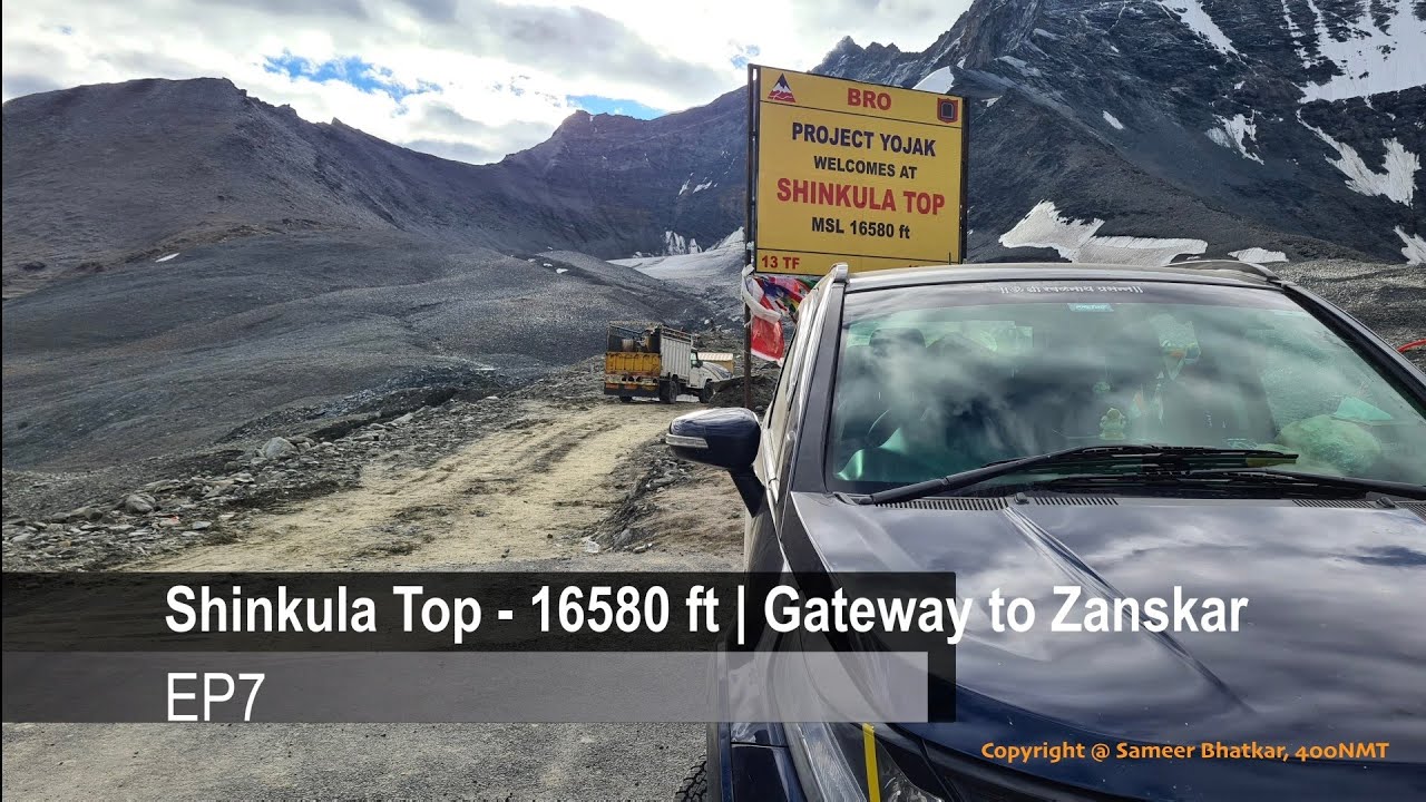 EP7 - Shinkula Pass 16580 ft, Gateway to Zanskar, August 2022 - YouTube