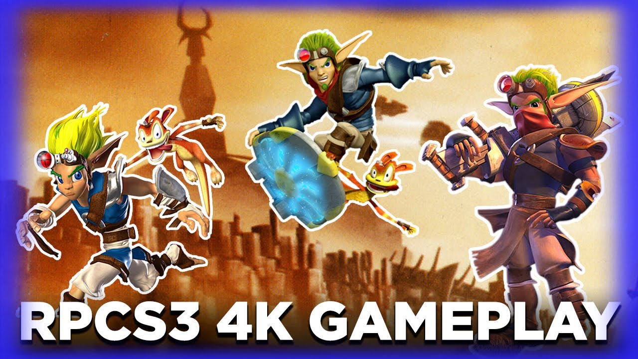 Jak and Daxter Collection 4K Gameplay RPCS3 PS3 Emulator - YouTube