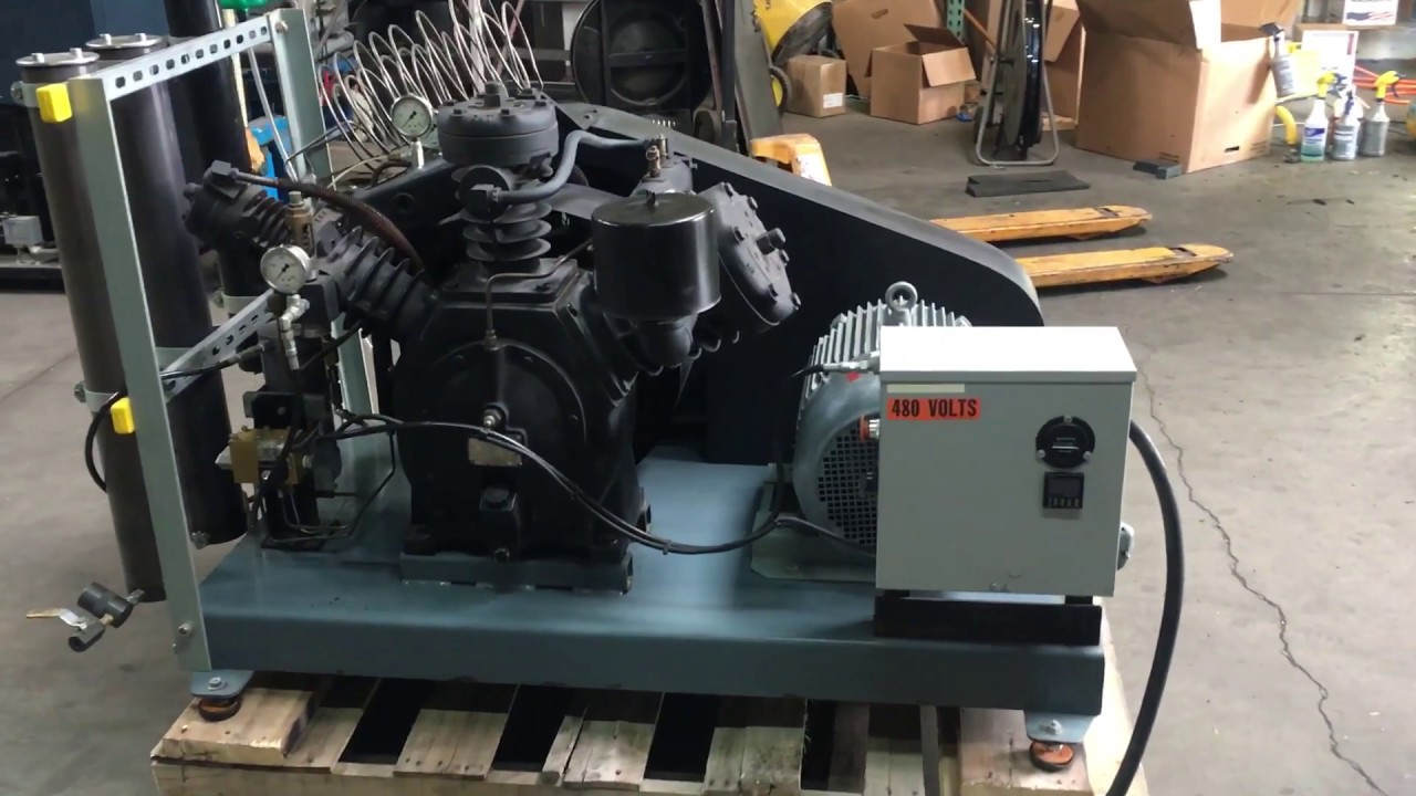 Air-Marshal High Pressure 1000 PSI Multi-Stage Piston Air Compressor 41 ...