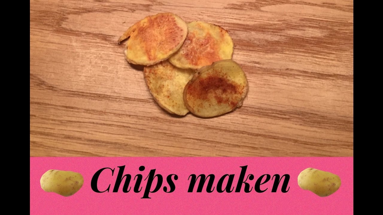 Chips maken in de magnetron - DIY - YouTube