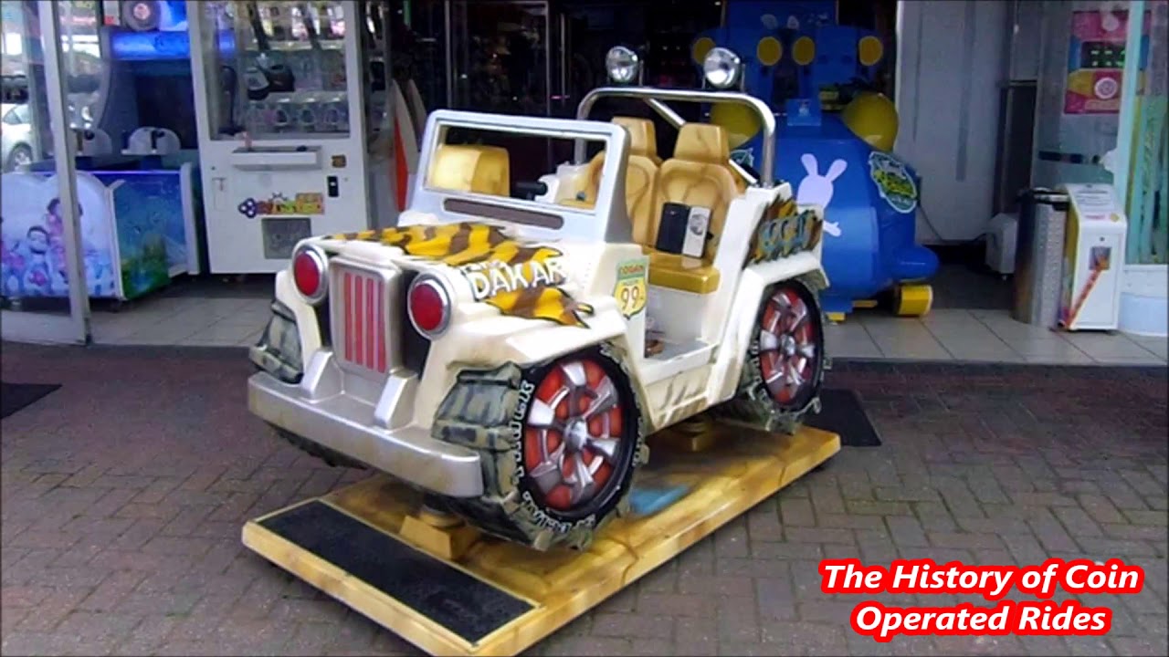 2010s Coin Operated Car Kiddie Ride - Gran Dakar - YouTube