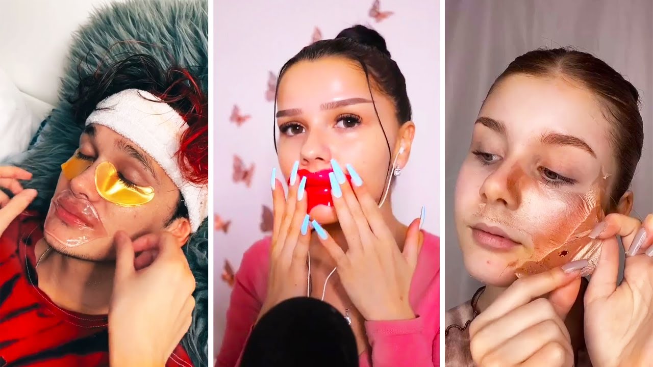 Skincare Routine Tiktok Compilation 💋 Skincare Satisfying 27 Youtube