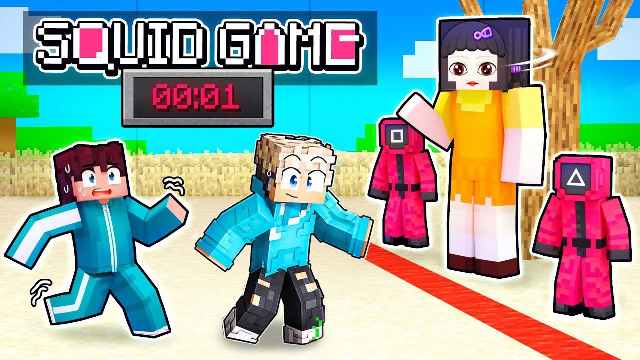 Lumi spielt SQUID GAME in MINECRAFT ! - YouTube