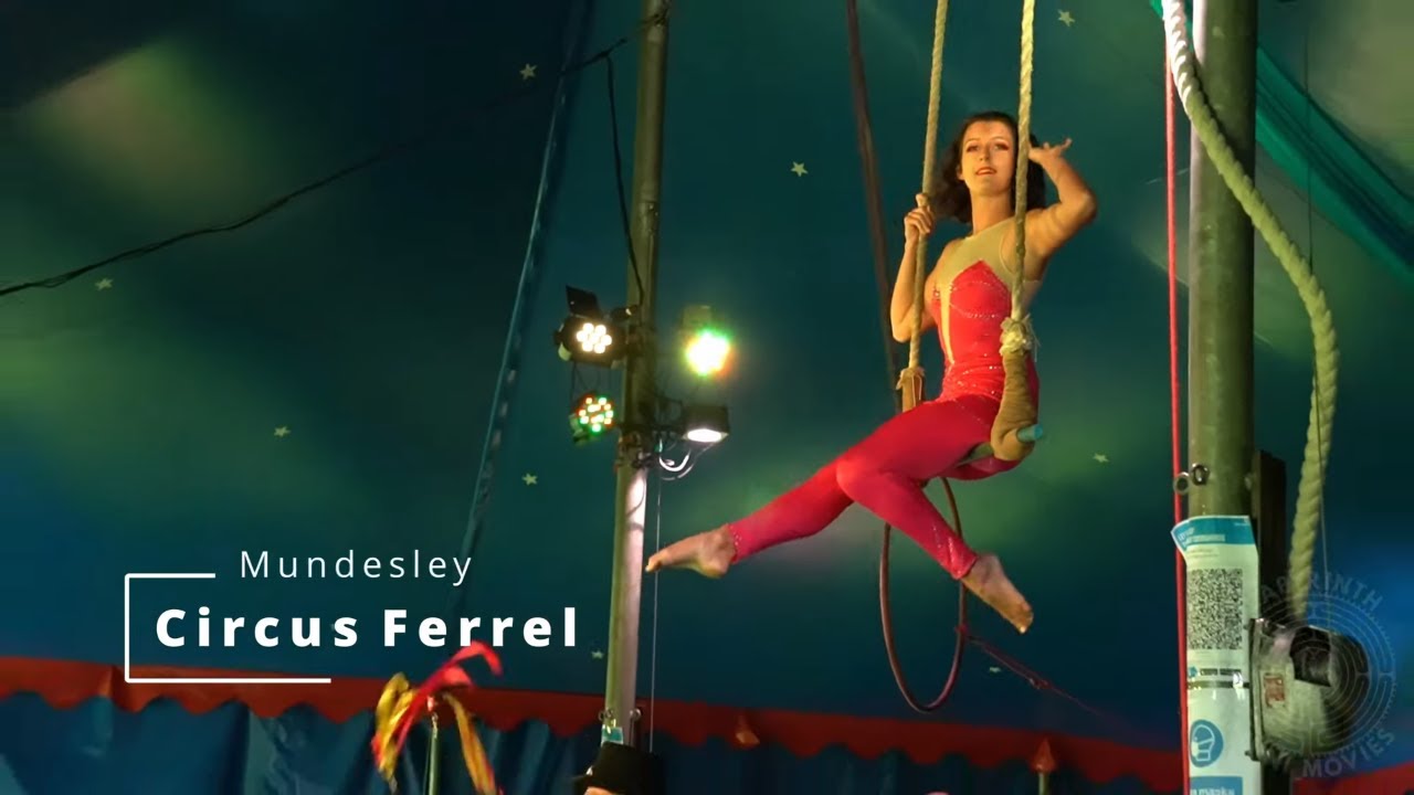 Circus Ferrel in Mundesley August 2021 - YouTube