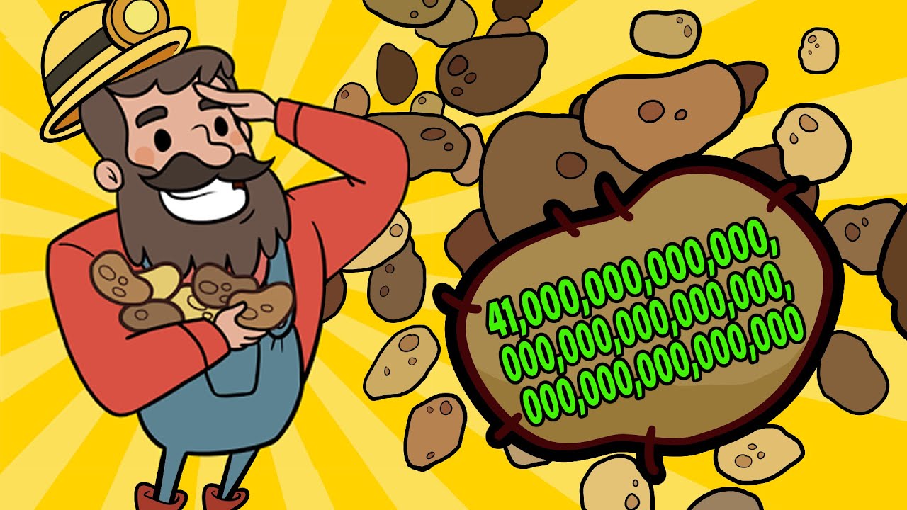 Forcing People To Mine 1,000,000,000,000,000,000 Potatoes in AdVenture ...