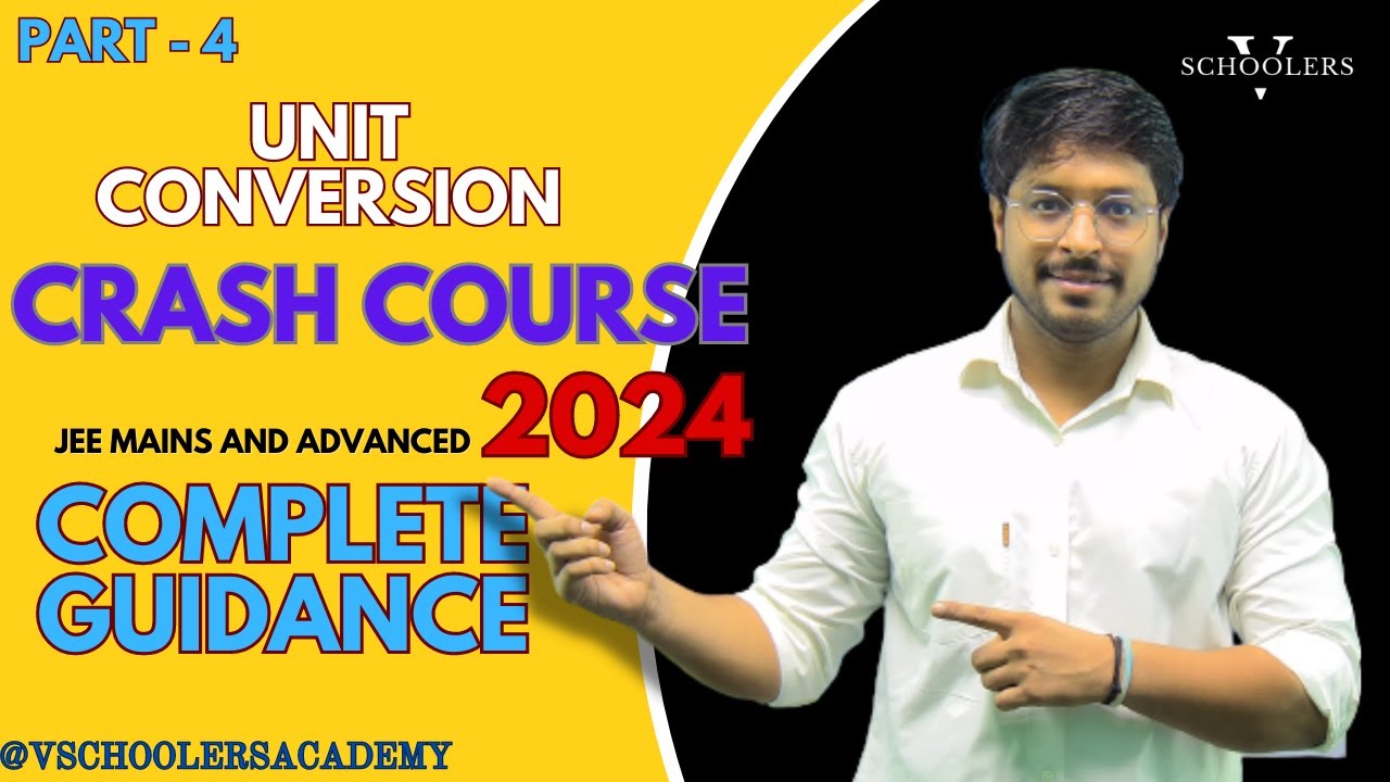 Unit Conversion l physical chemistry l chemistry l JEE l NEET l IIT JAM ...