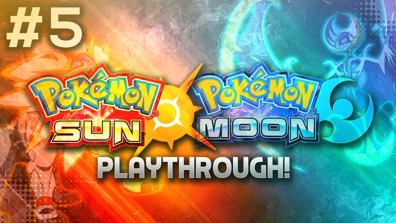 Let's Play: Pokemon Sun and Moon #5: TEAM SKULL AND THE POKEFINDER ...