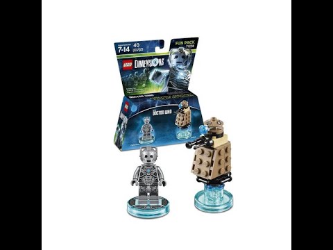 LEGO Dimensions Doctor Who Cyberman fun pack 71238 - YouTube