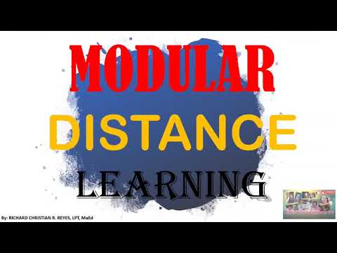 Modular Distance Learning | Hakbang at Pamamaraan - YouTube
