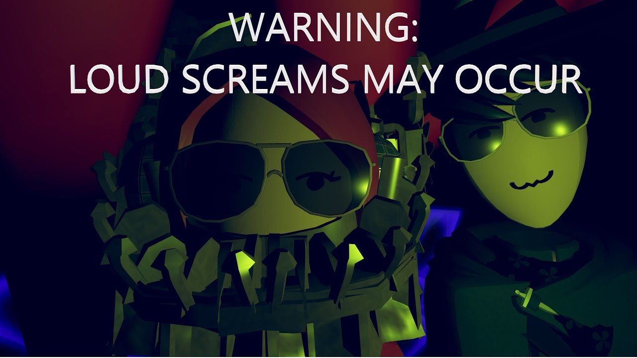 Try not to scream challenge in Rec Room - YouTube