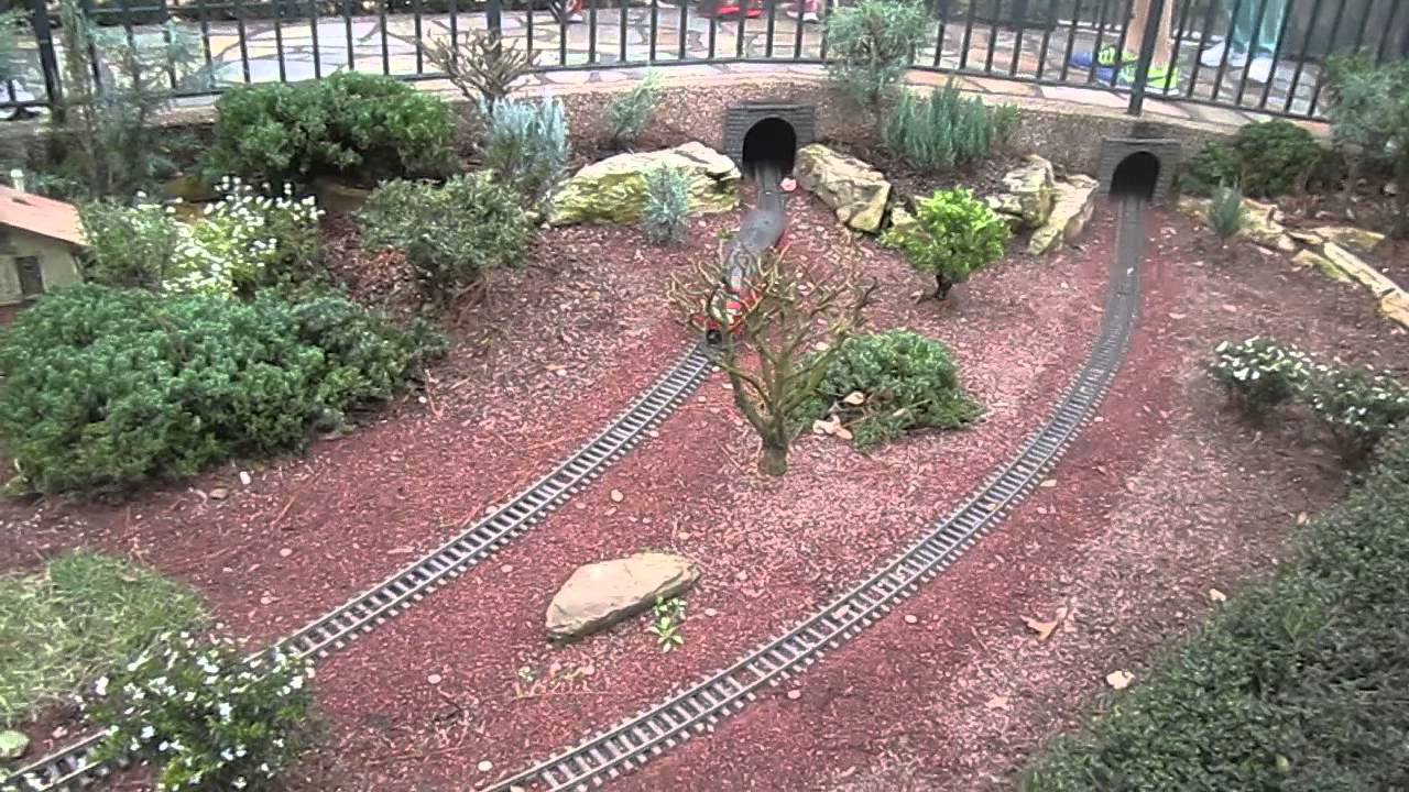 Model Train at Epcot's Germany Pavilion - YouTube