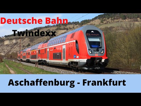 Db Regional Express in 1st class to Frankfurt Main (Bombardier Twindexx ...