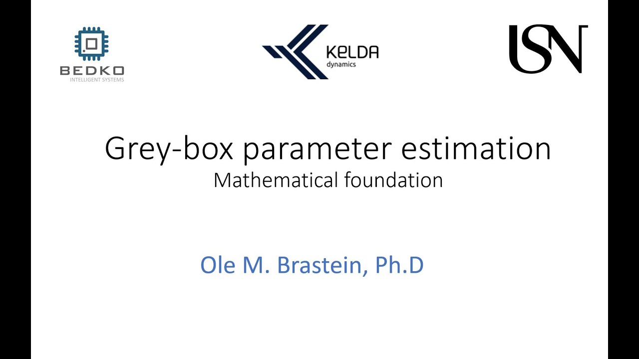 Greybox modelling - mathematical basis - YouTube
