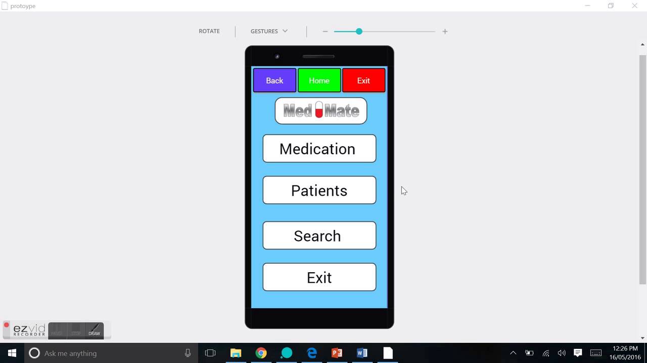 scenarios for MedMate - YouTube