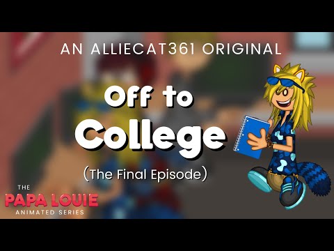 The Papa Louie Animated Series| Season 3 Episode 10: Off to College (Last Episode)