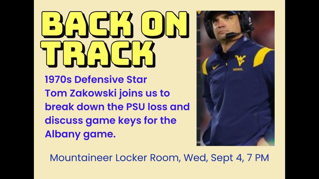 Mountaineer Locker Room 38 with Tom Zakowski - YouTube