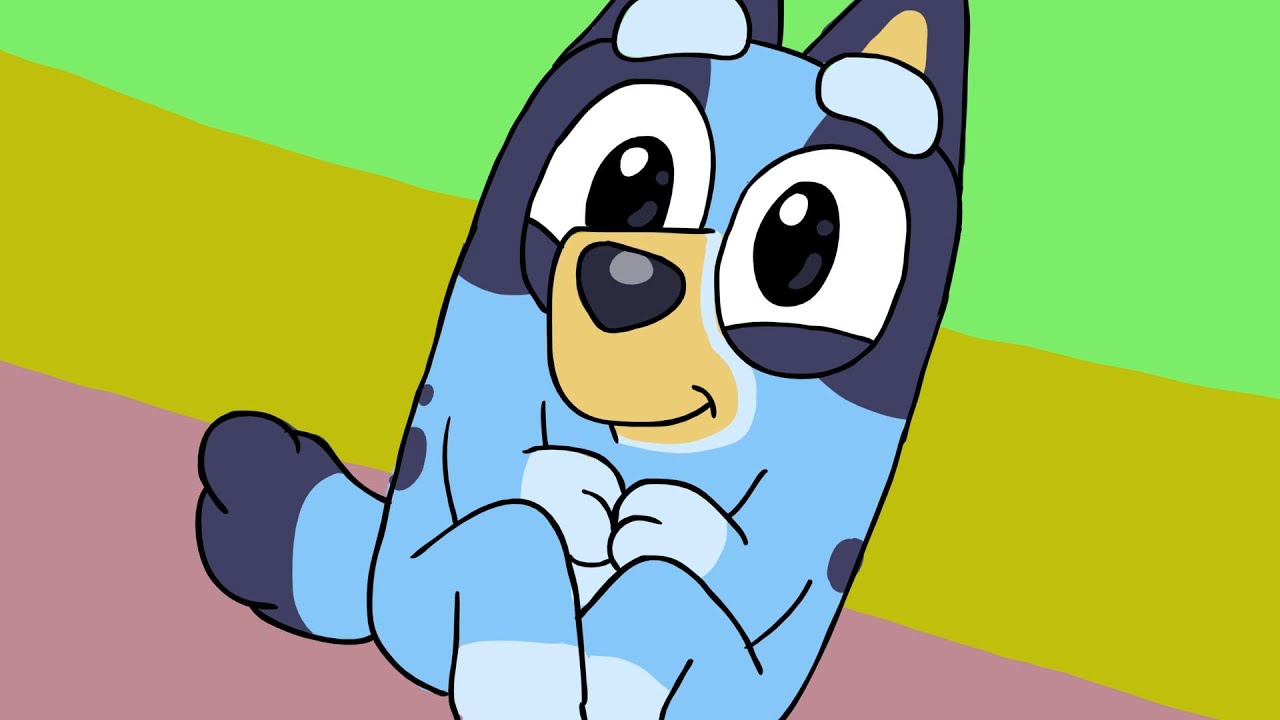 BLUEY IS SO CUTE | WHEN SHE WAS A BABY ( DRAWING ) Disney Junior ...
