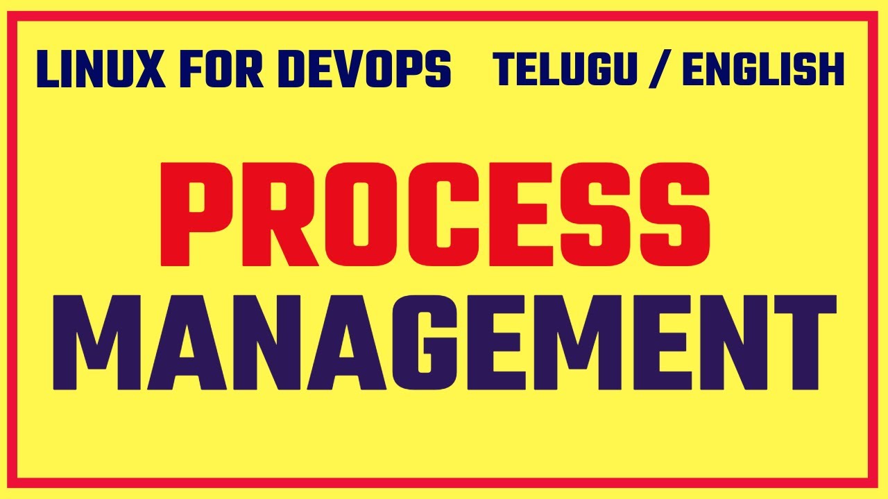 Day11: Linux for DevOps | Process Management | Beginners | Freshers ...