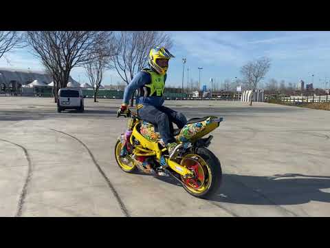 İlk ve Yeni Hareket Ters Drift Burnout Lastik Yakma ! ! !  Stuntsqu