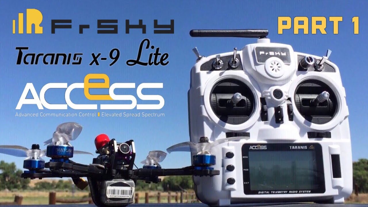 Part 1 Hands on Flight Demo Frsky Taranis X9 Lite - YouTube