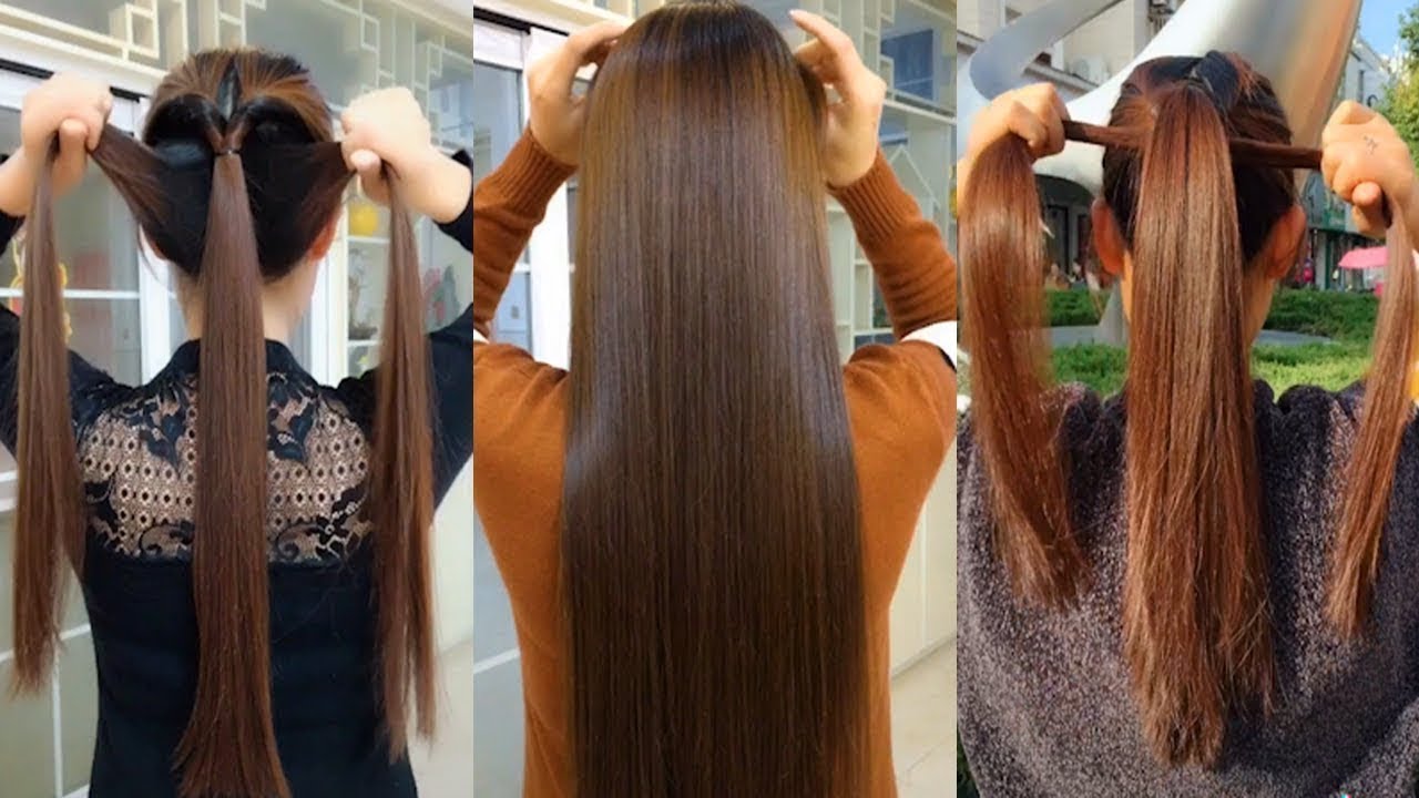 Easy Hair Style for Long Hair | TOP 35 Amazing Hairstyles Tutorials ...