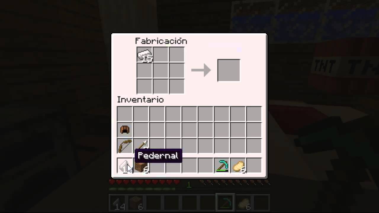 Como hacer un encendedor en minecraft - YouTube