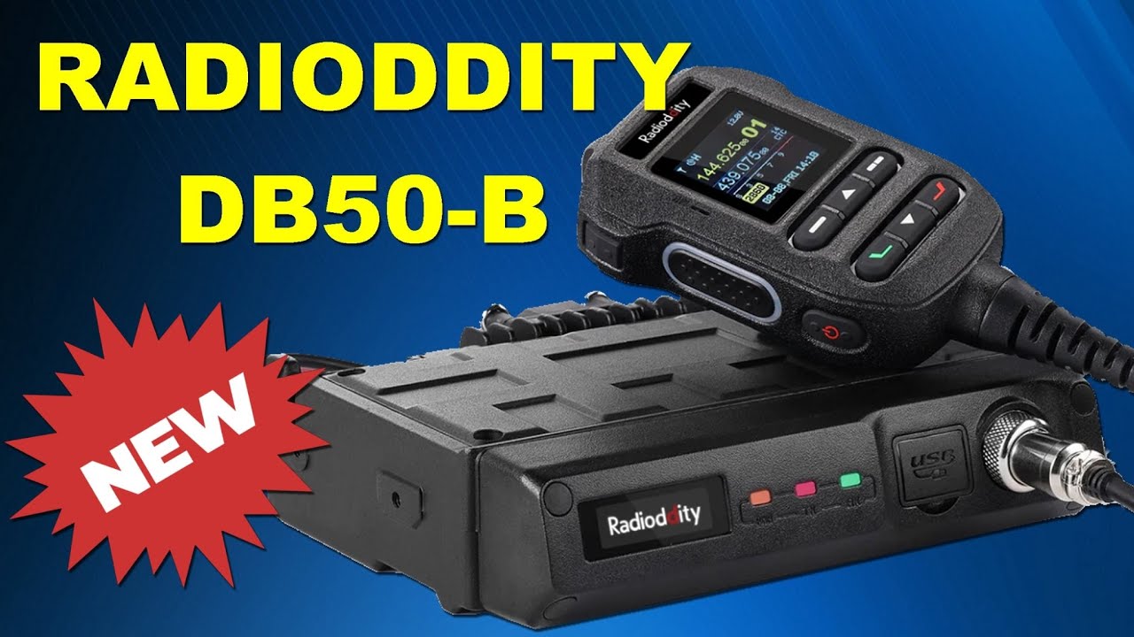 NEW : Radioddity DB50-B Amateur Radio Review - YouTube