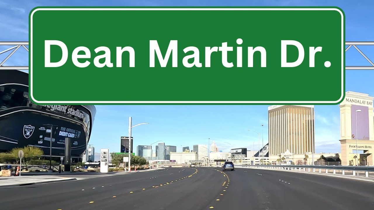 Dean Martin Dr.| Las Vegas, Nevada | Road Assessment | Entire Length ...