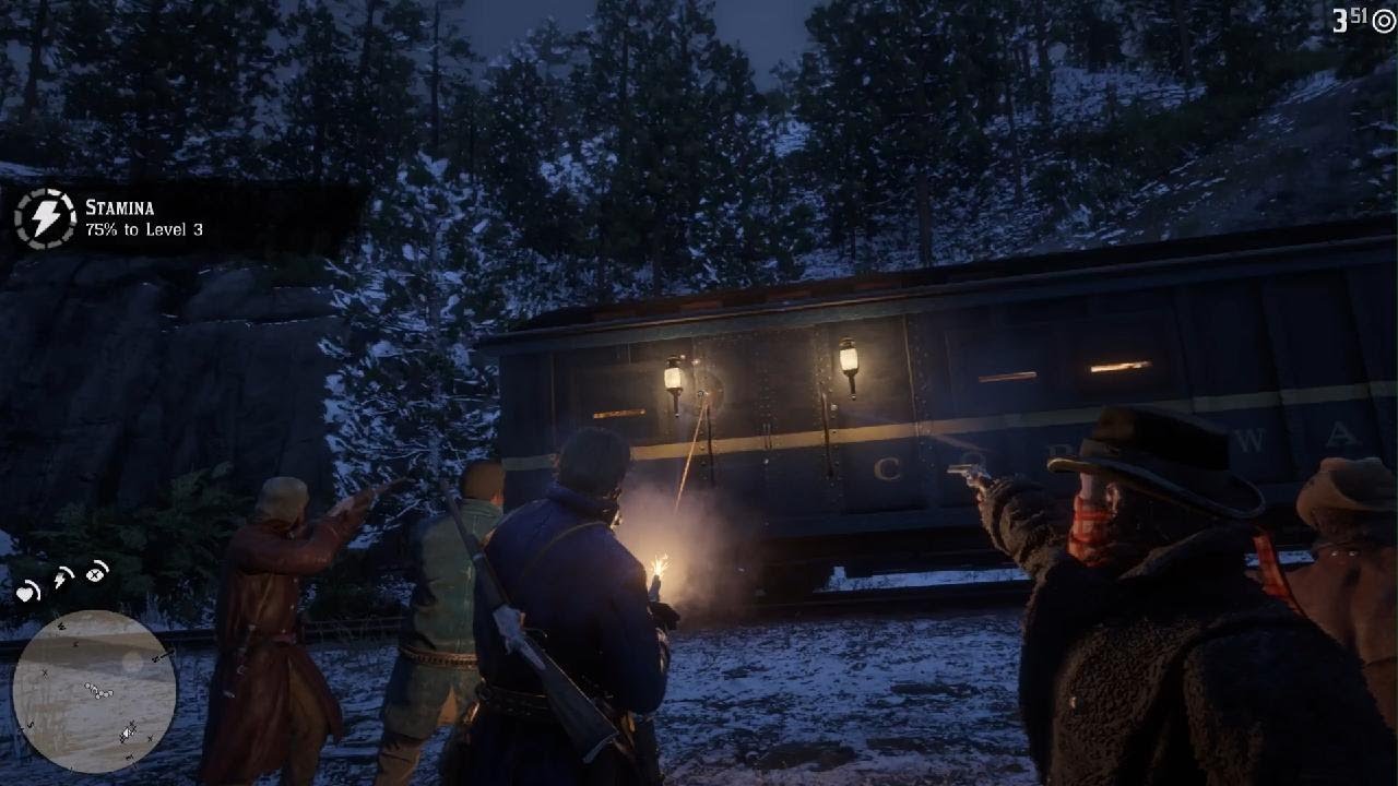 Red Dead Redemption 2 - Time to get out of this snow - Part 2 - YouTube