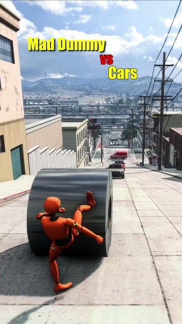 Mad Dummy VS Cars - YouTube