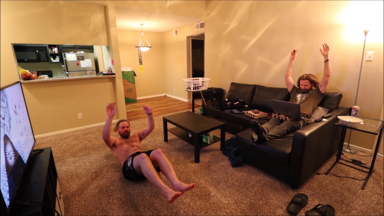 clone work out and beer with Gojira music! - YouTube