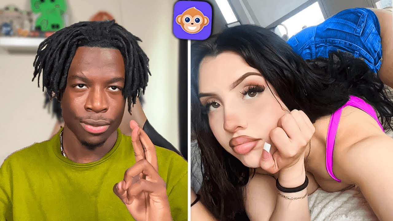 bro used reverse RIZZ cursed technique😭(monkey app🐒) - YouTube