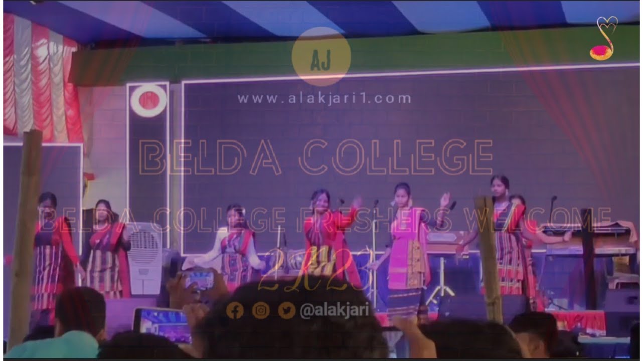 Amazing Dance 😍 Belda College Santali Girls || Freshers welcome ...