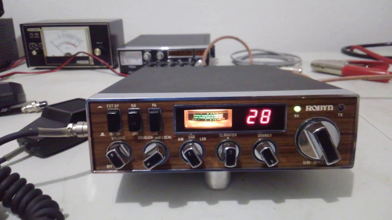 Very Nice Robyn SB510D Mobile CB Radio - YouTube
