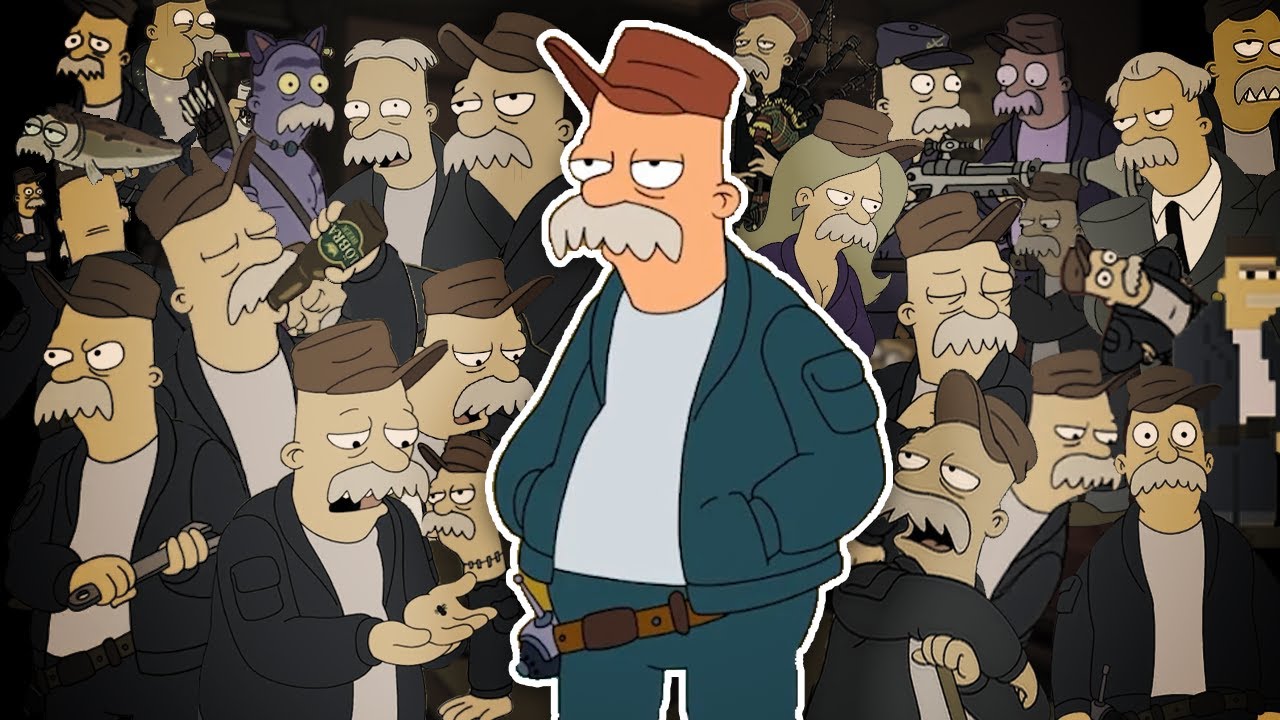 Only when Scruffy is on screen in the entirety of Futurama - YouTube