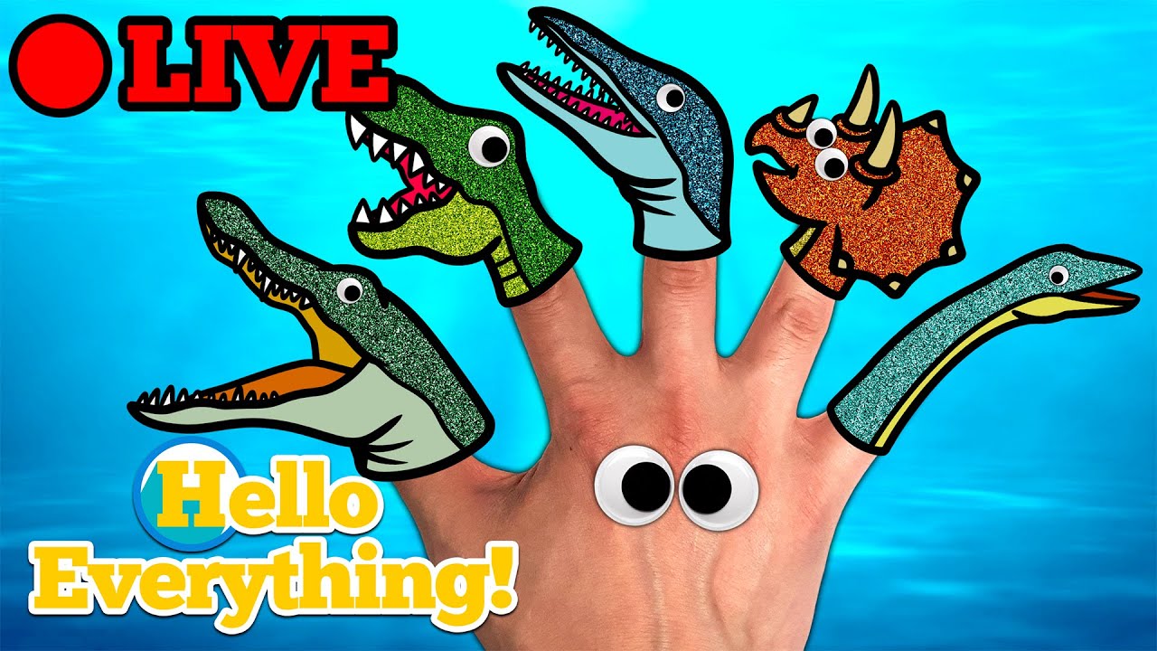 🔴 Hello Everything! 👀 Live Stream | Finger Family Nursery Rhymes ...