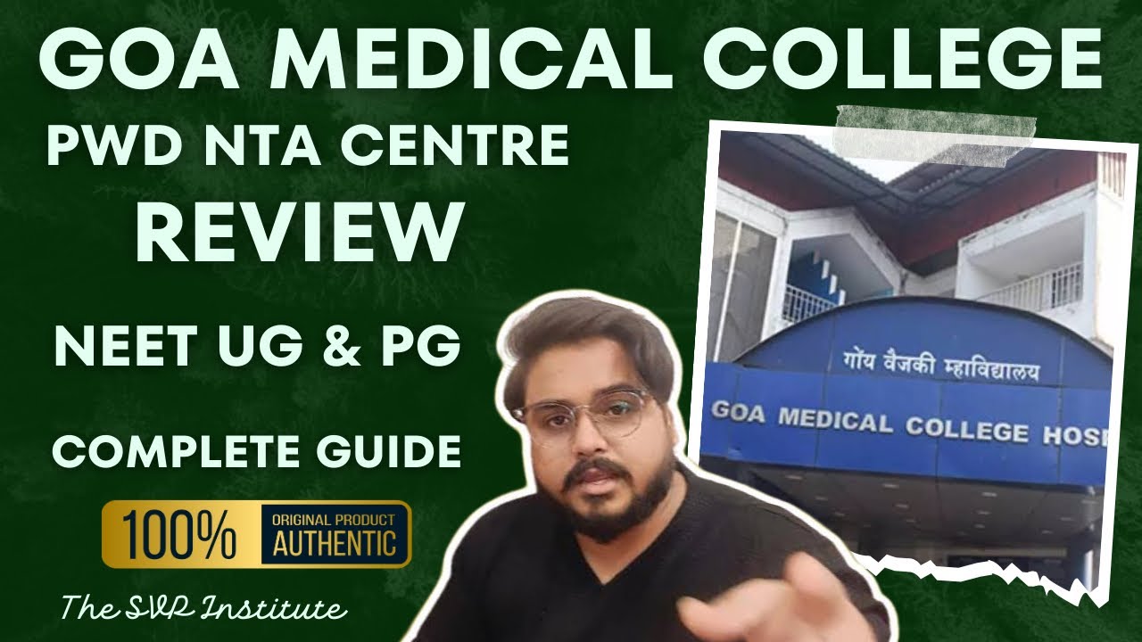 PWD Neet Goa Medical College Review Disability Certificate Making ...
