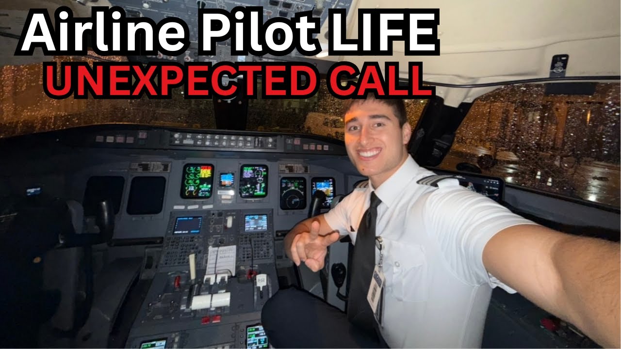 Airline Pilot Day in the Life | UNEXPECTED Call - YouTube
