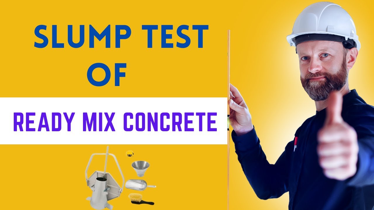 Slump test of Ready mix concrete ।। স্ল্যাম টেস্ট করা রেডি মিক্স ...