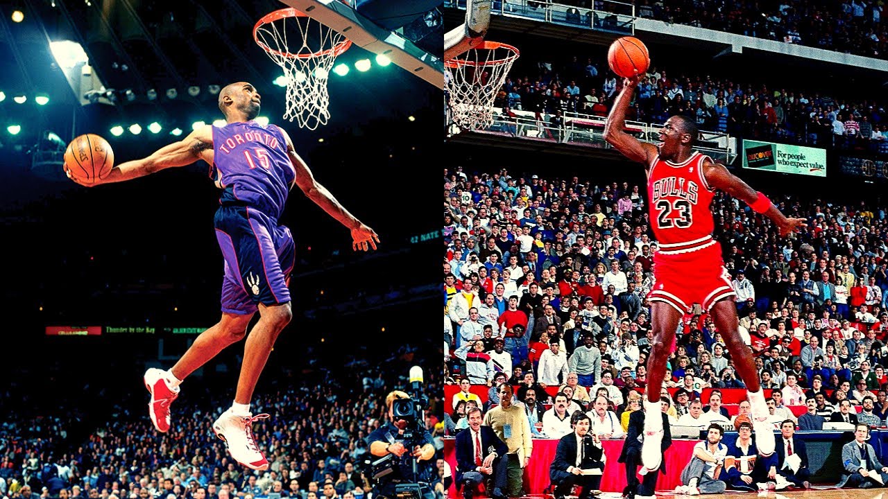 Vince Carter vs Michael Jordan (Who's the better dunker?) - YouTube