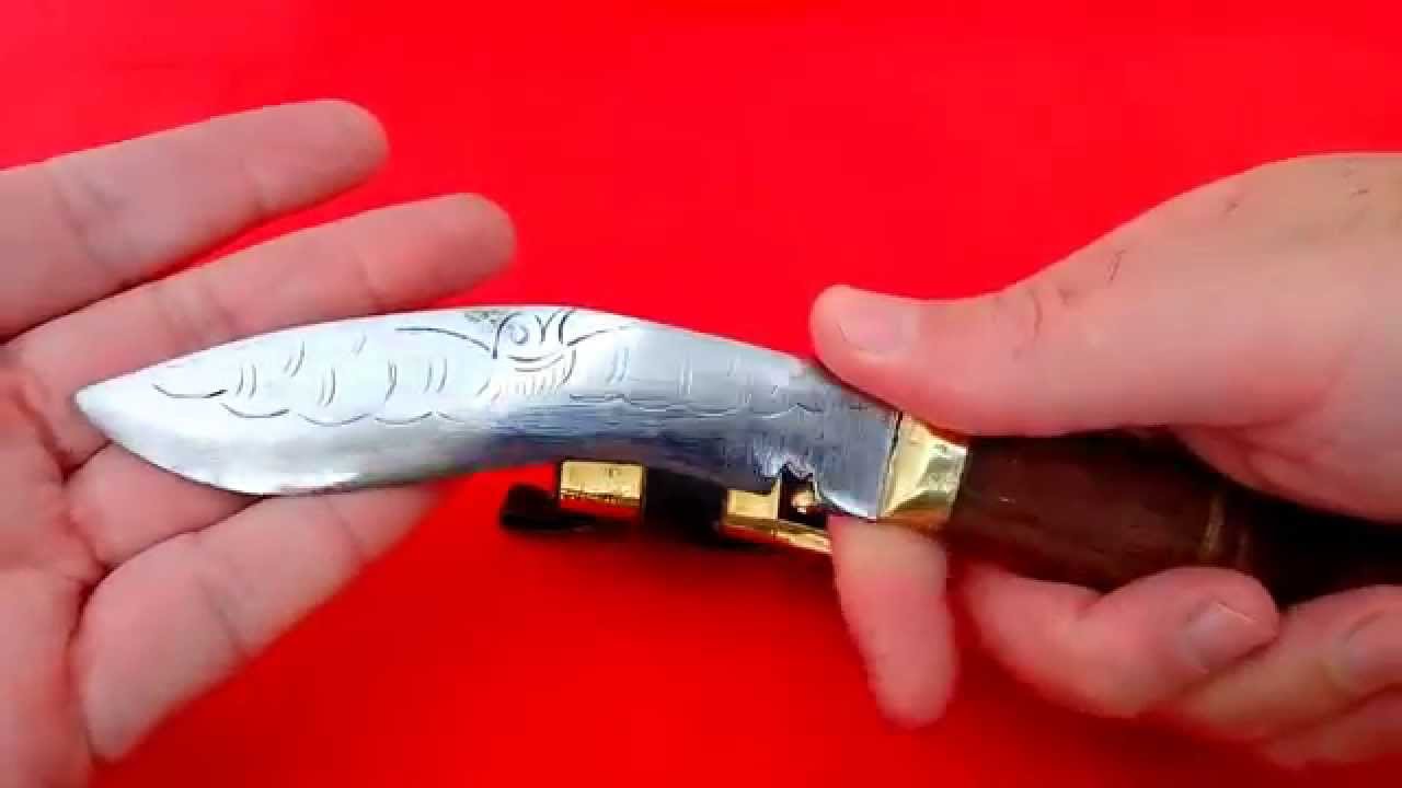Faca kukri nepal - YouTube