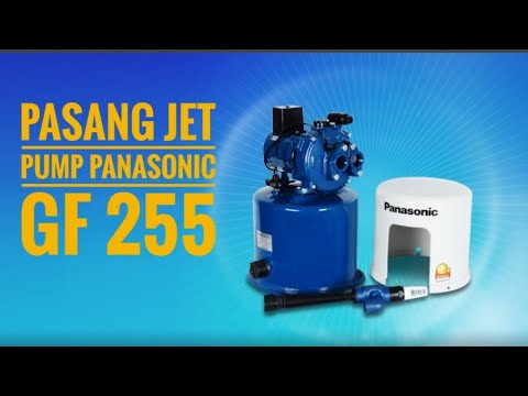 Jet pump panasonic gf 255 - YouTube