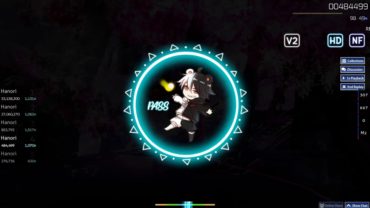 [osu!] Ryu* - Sakura Mirage (STARLiGHT Mix) [Illusion] +HD - YouTube