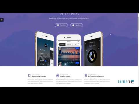 Minima Simple App Showcase Landing Page        Meade Shirley