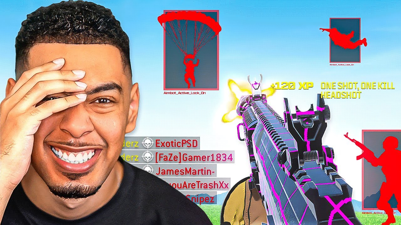 I Tried Call of Duty Cheats (they worked) - YouTube