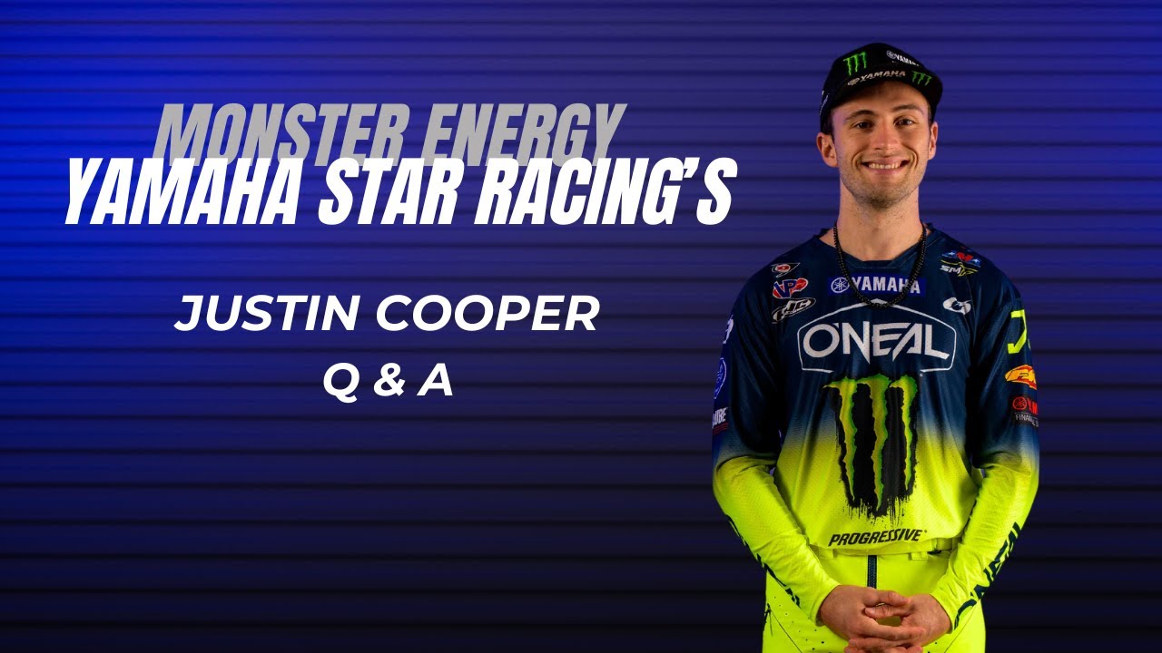 Q and A with Monster Energy #Yamaha Star Racing's Justin Cooper - YouTube